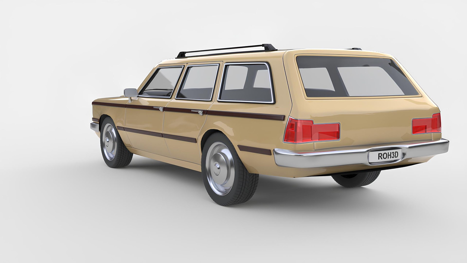 Generic Station Wagon 1978 3D - TurboSquid 2355529