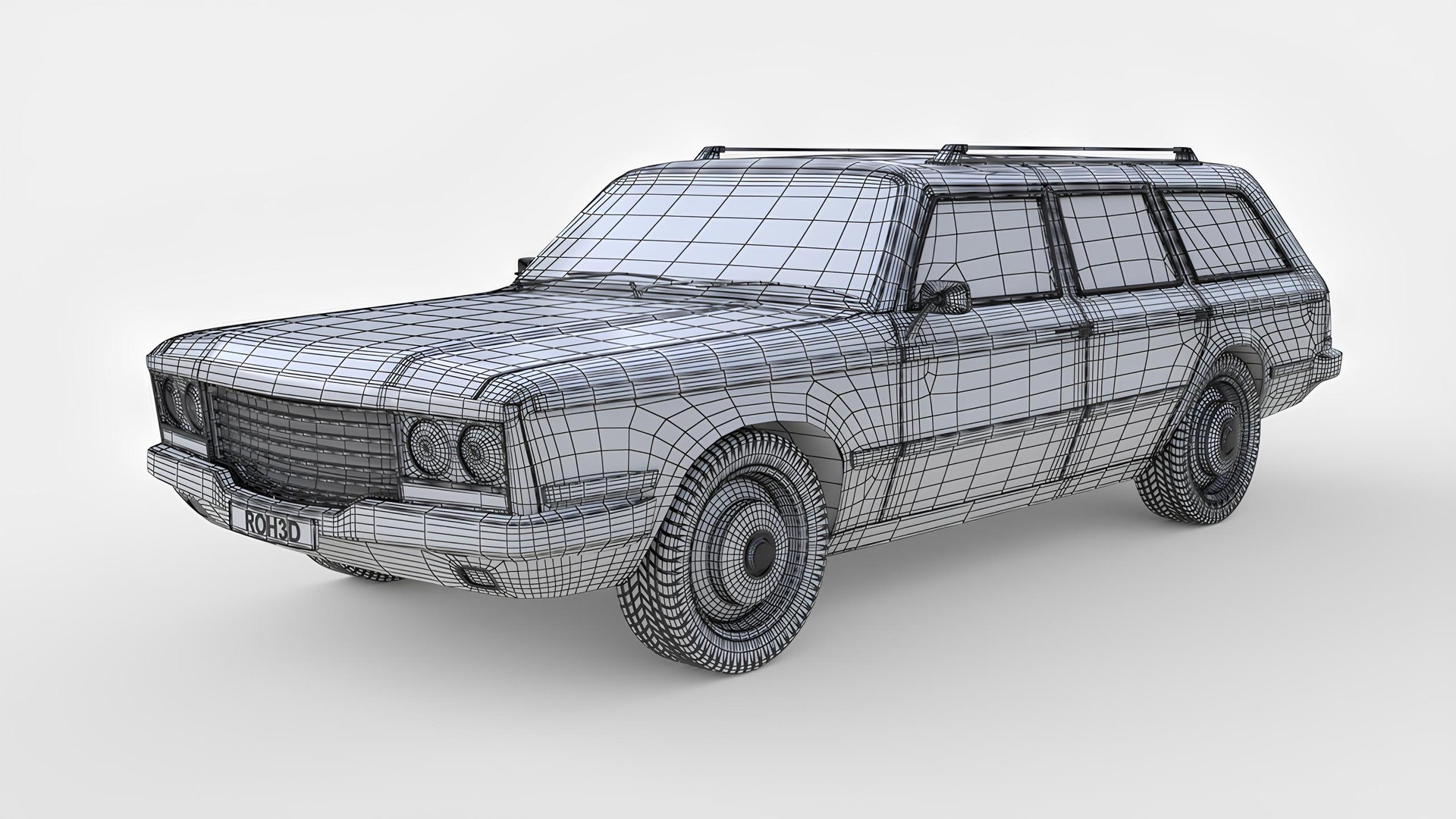 Generic Station Wagon 1978 3D - TurboSquid 2355529