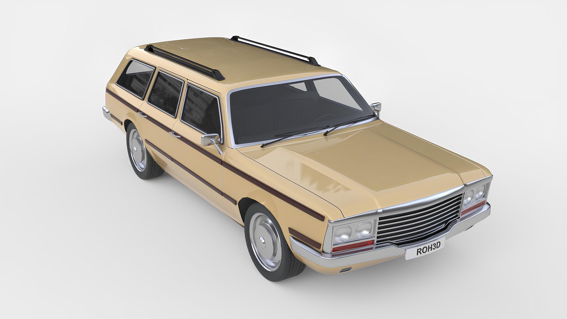 Generic Station Wagon 1978 3D - TurboSquid 2355529