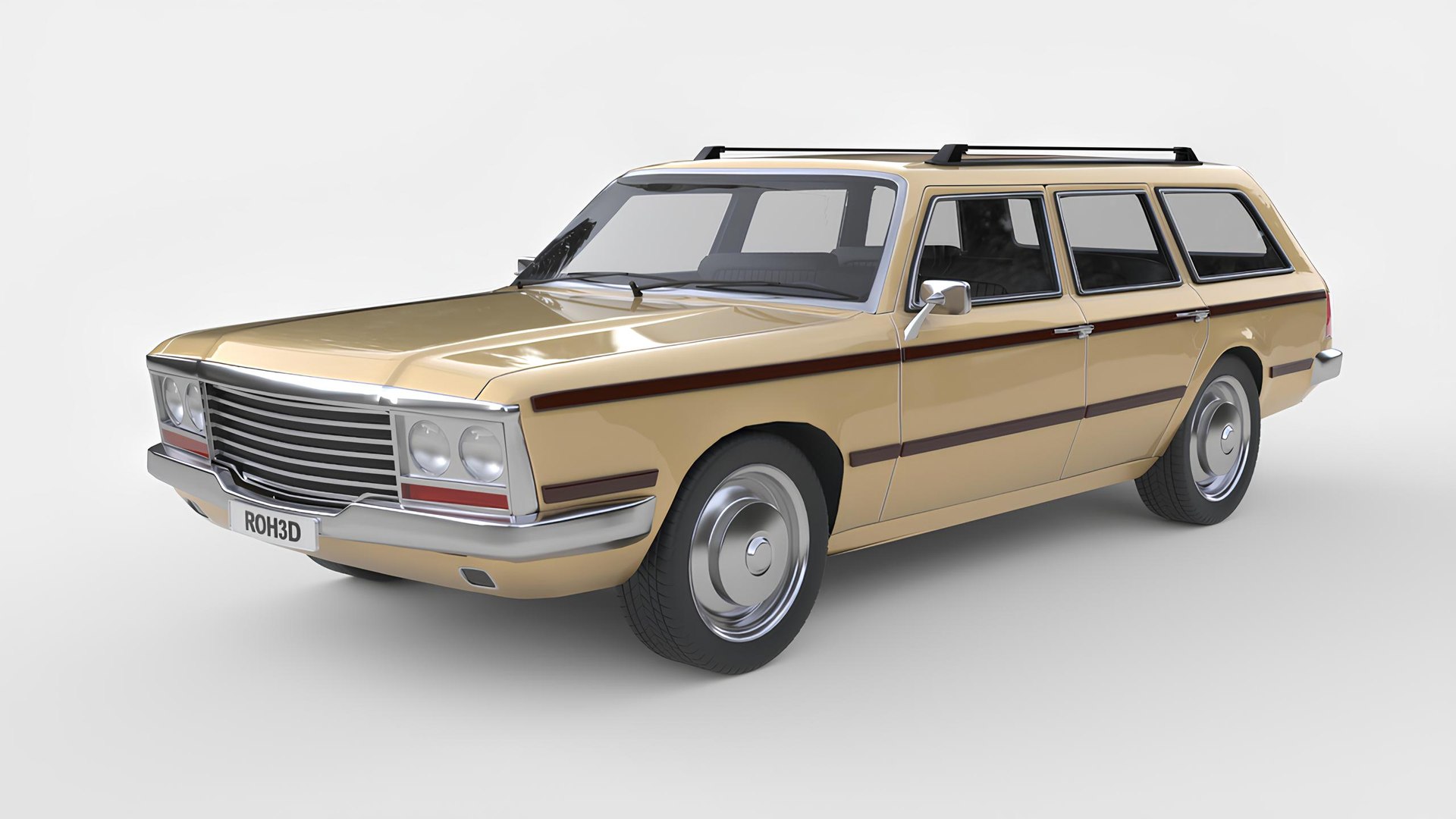 Generic Station Wagon 1978 3D - TurboSquid 2355529