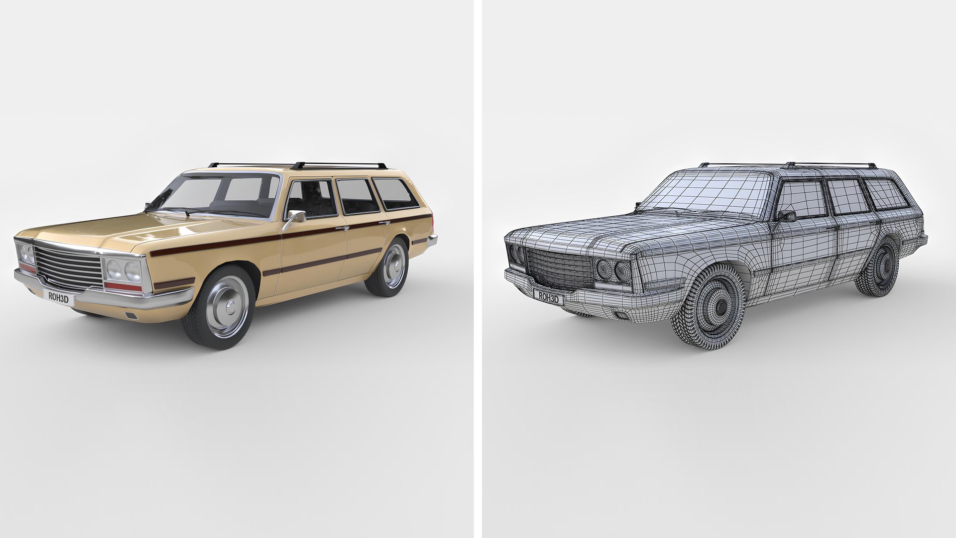 Generic Station Wagon 1978 3D - TurboSquid 2355529