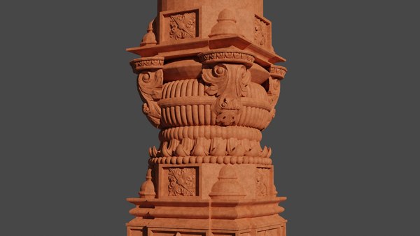 무료 Indian Temple Pillar 2 3D 모델 - TurboSquid 2005754