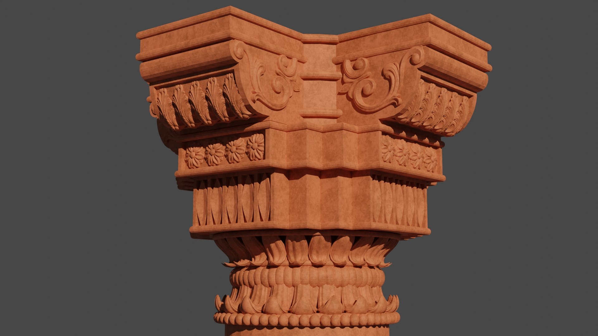 Free 3D Indian Temple Pillar 2 - TurboSquid 2005754