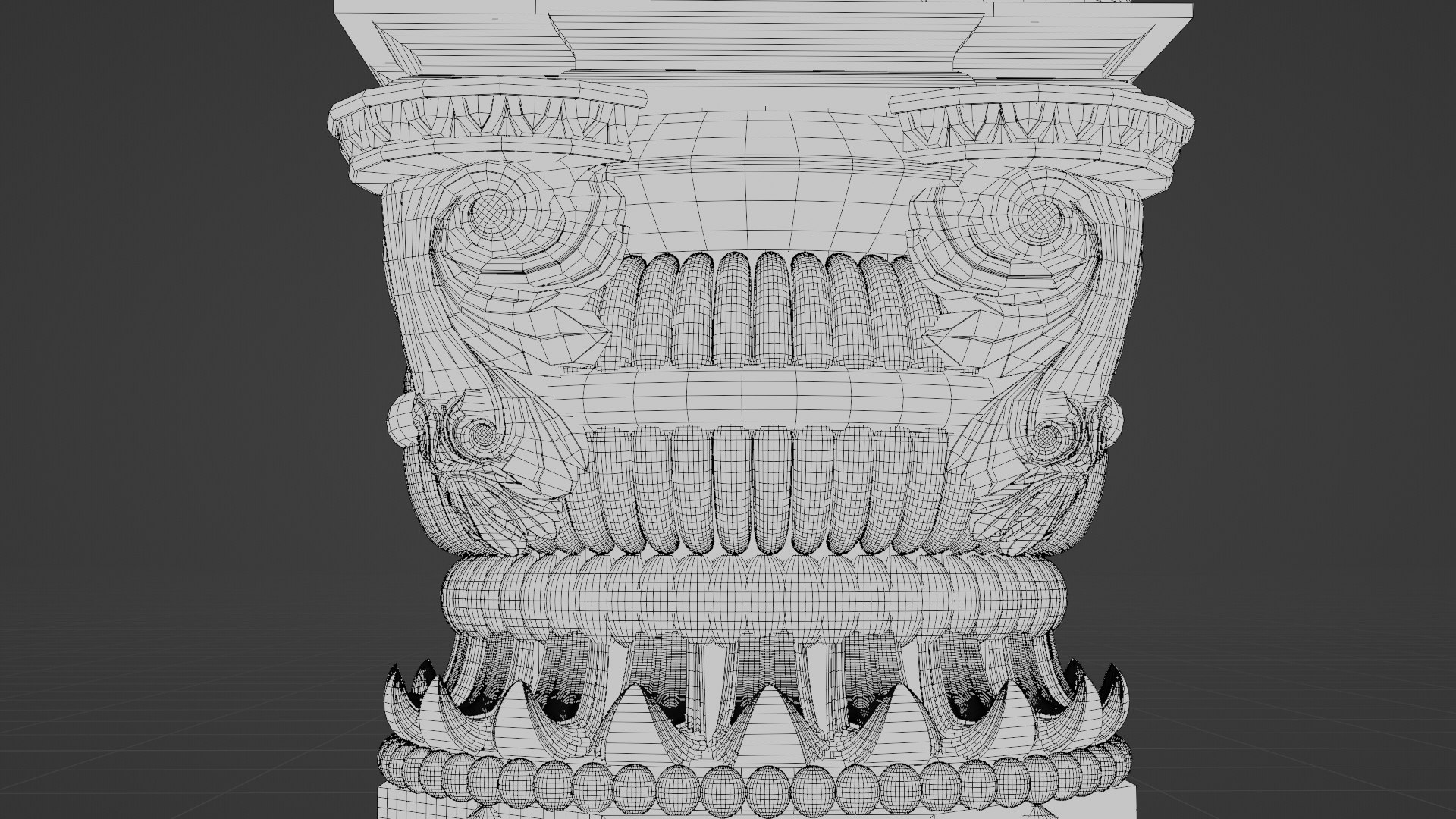 Free 3D Indian Temple Pillar 2 - TurboSquid 2005754