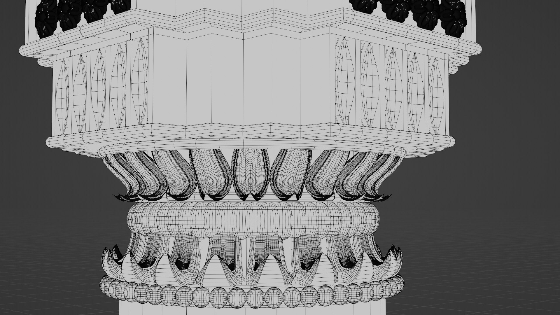 Free 3D Indian Temple Pillar 2 - TurboSquid 2005754