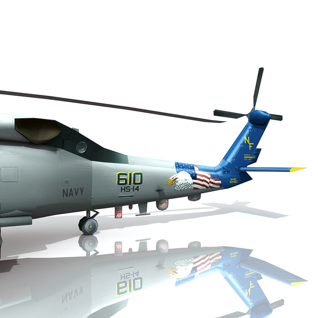 3d Sh-60 Hs-14 Model