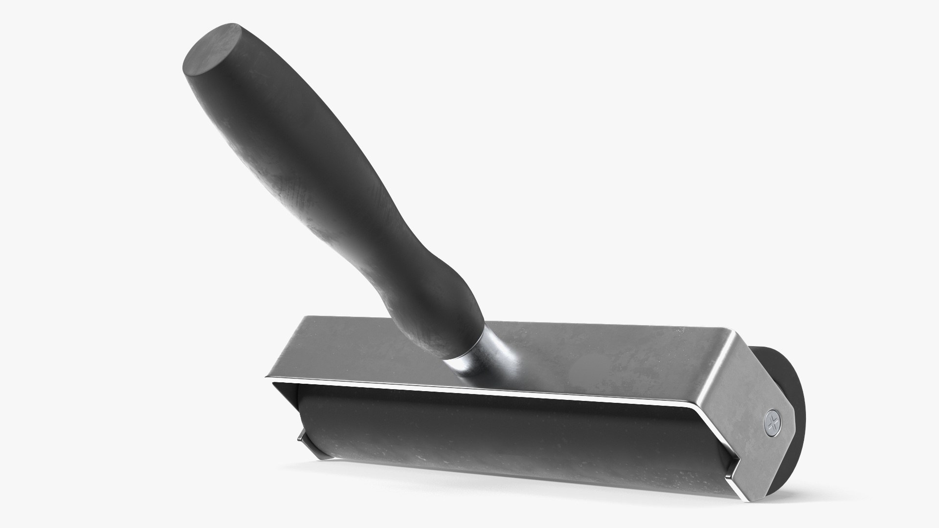 3D Fingerprint Ink Roller And Pad - TurboSquid 2450175