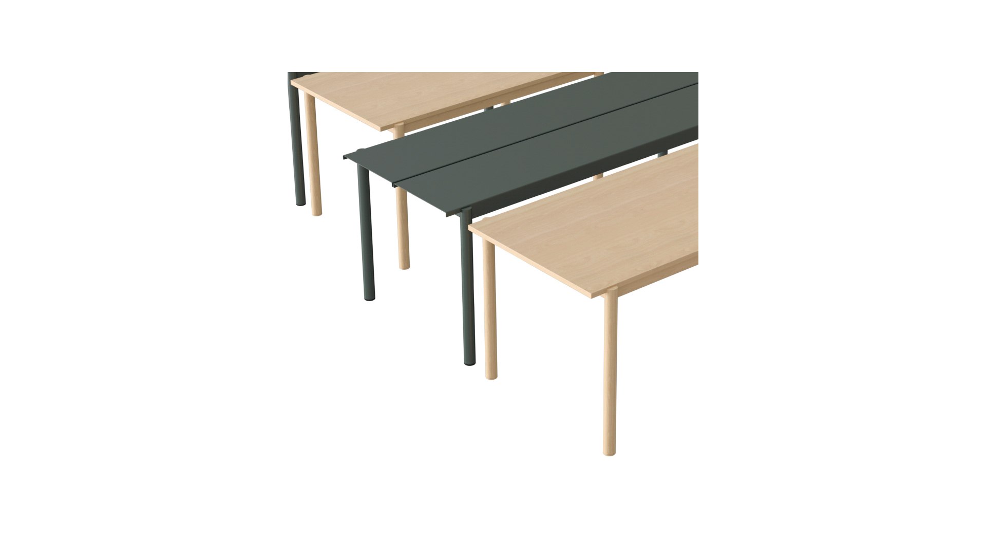 Linear Table 3D model - TurboSquid 1947929