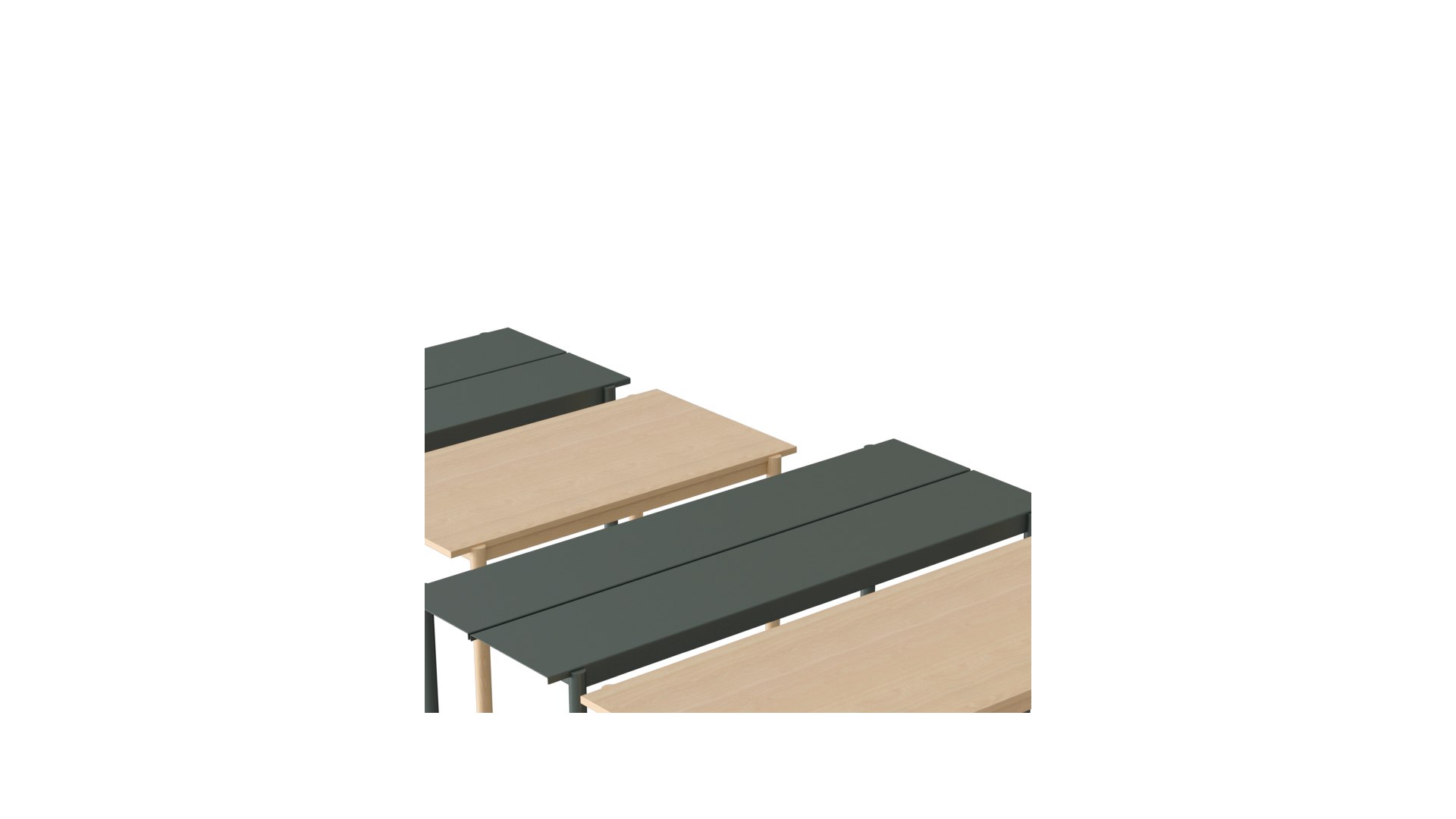 Linear Table 3D model - TurboSquid 1947929