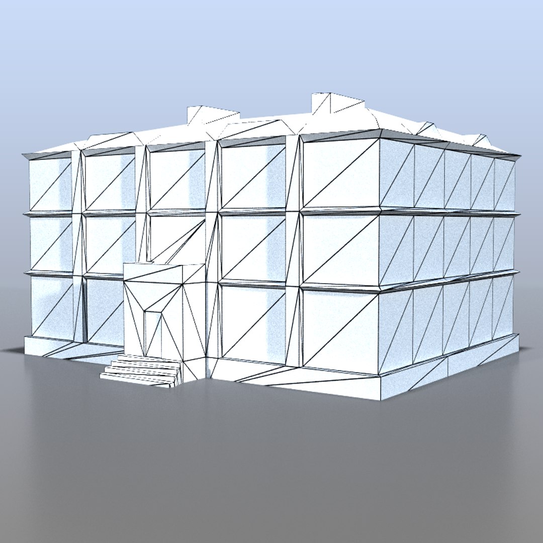 3d house russia model