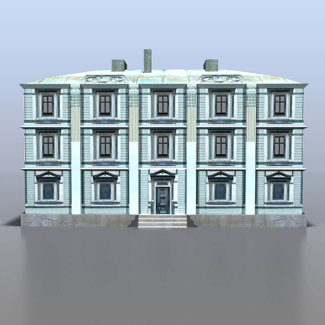 3d house russia model