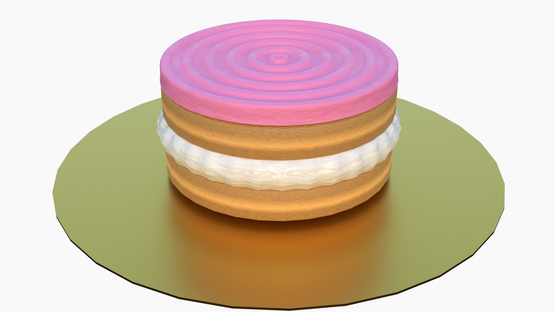 Mini Cake 3D Model - TurboSquid 2159852