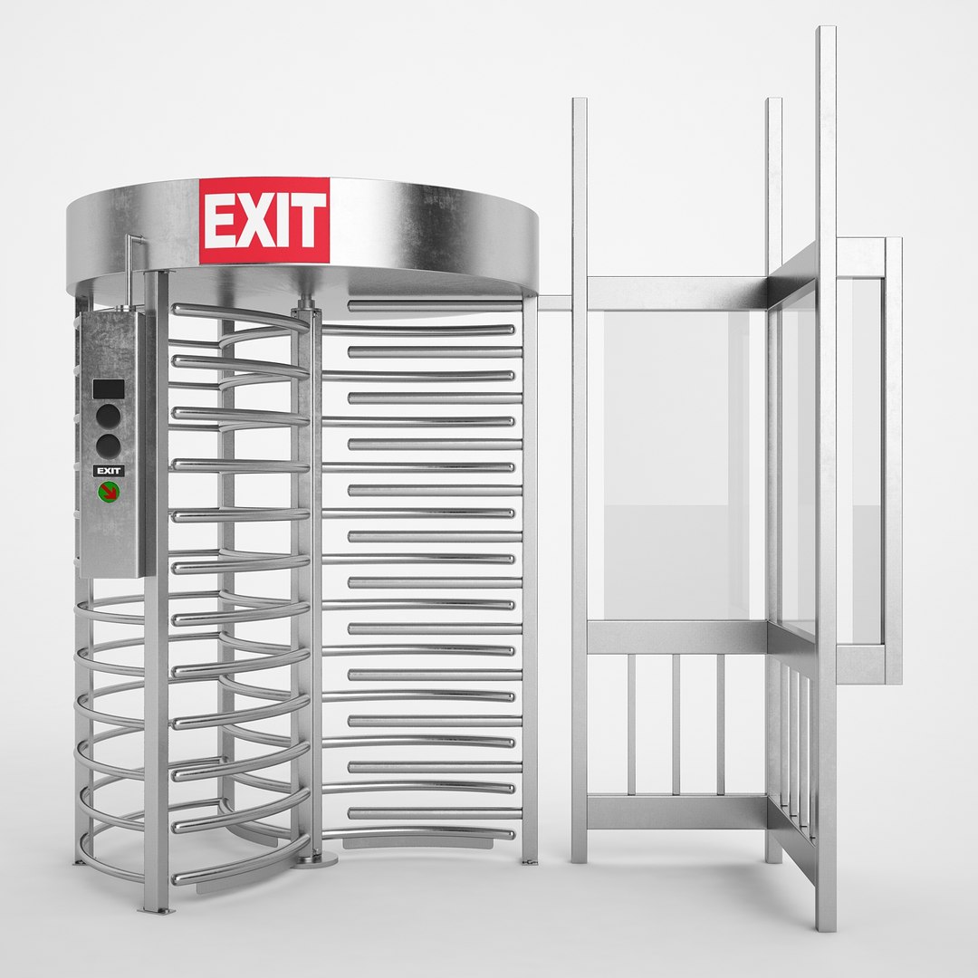 Turnstile Subway 3d X