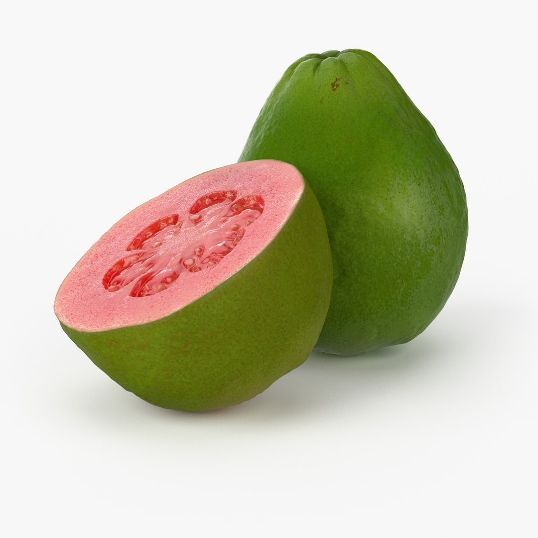 Realistic Guava Fruit Real 3d Max