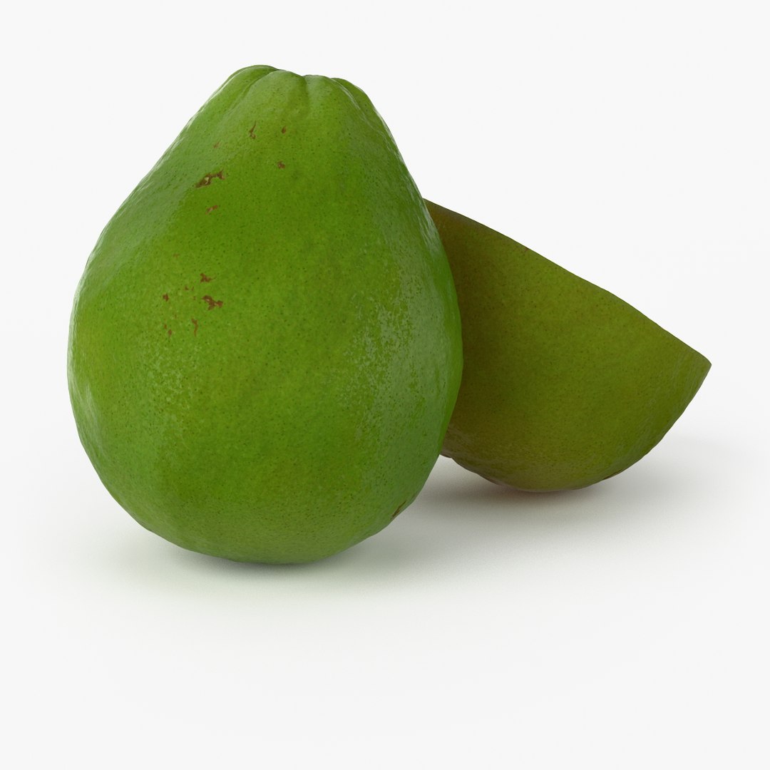 Realistic Guava Fruit Real 3d Max