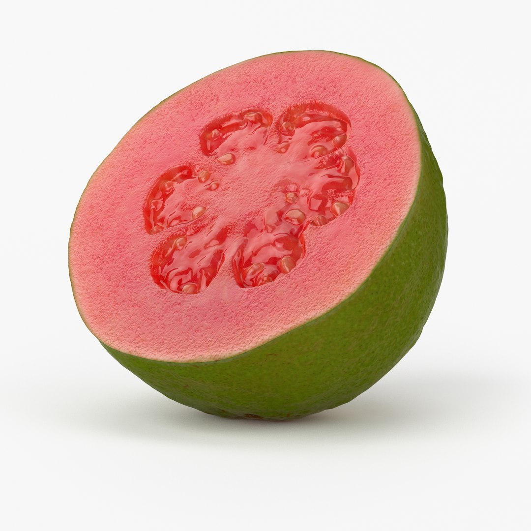 Realistic Guava Fruit Real 3d Max