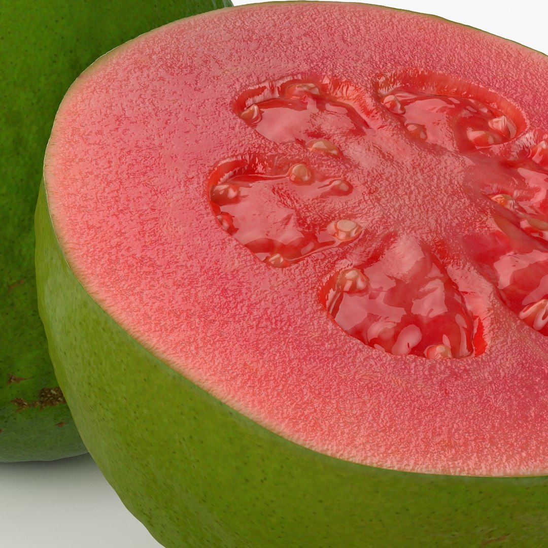 Realistic Guava Fruit Real 3d Max