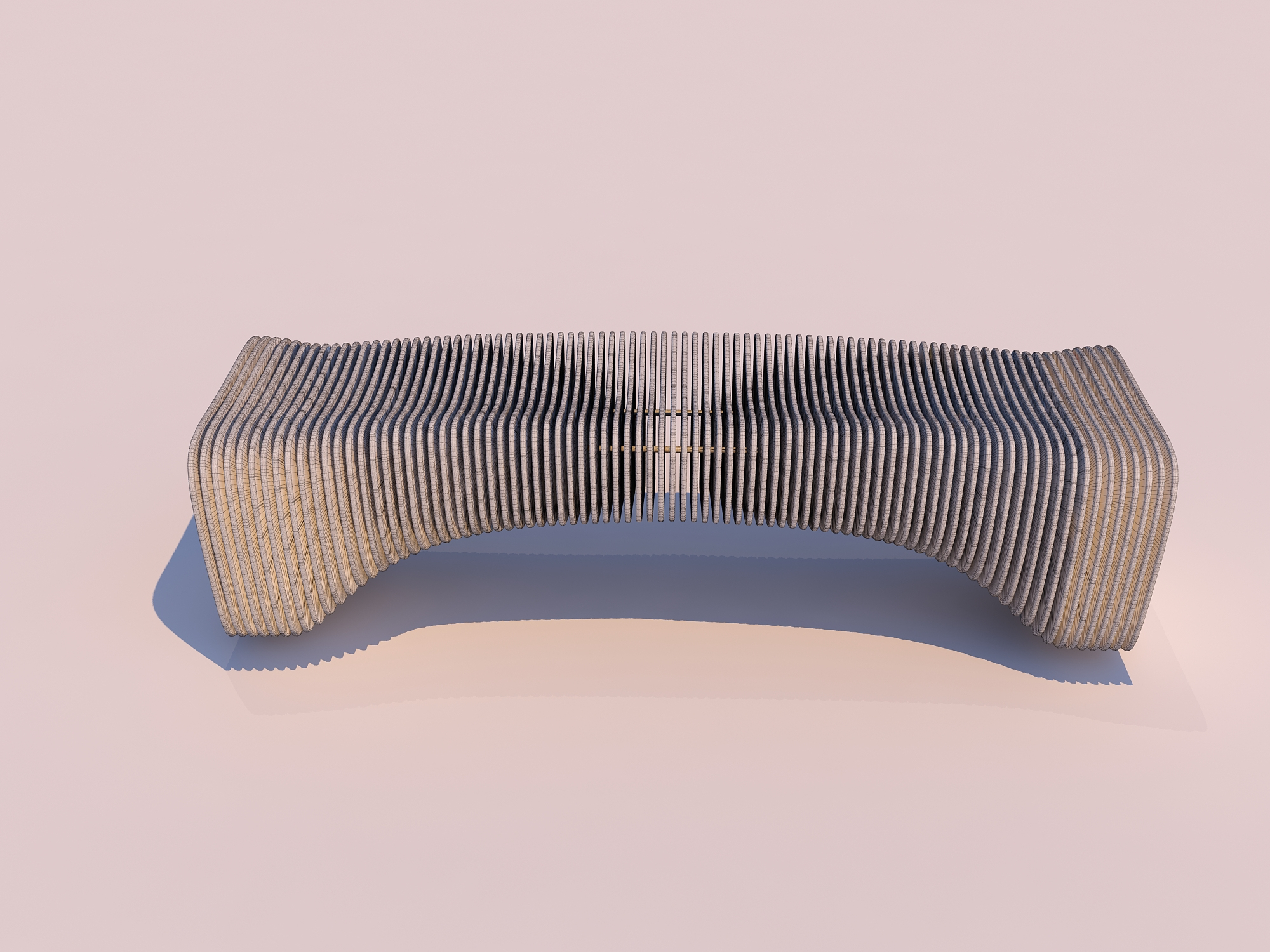 3D parametric bench - 11 - TurboSquid 1708591