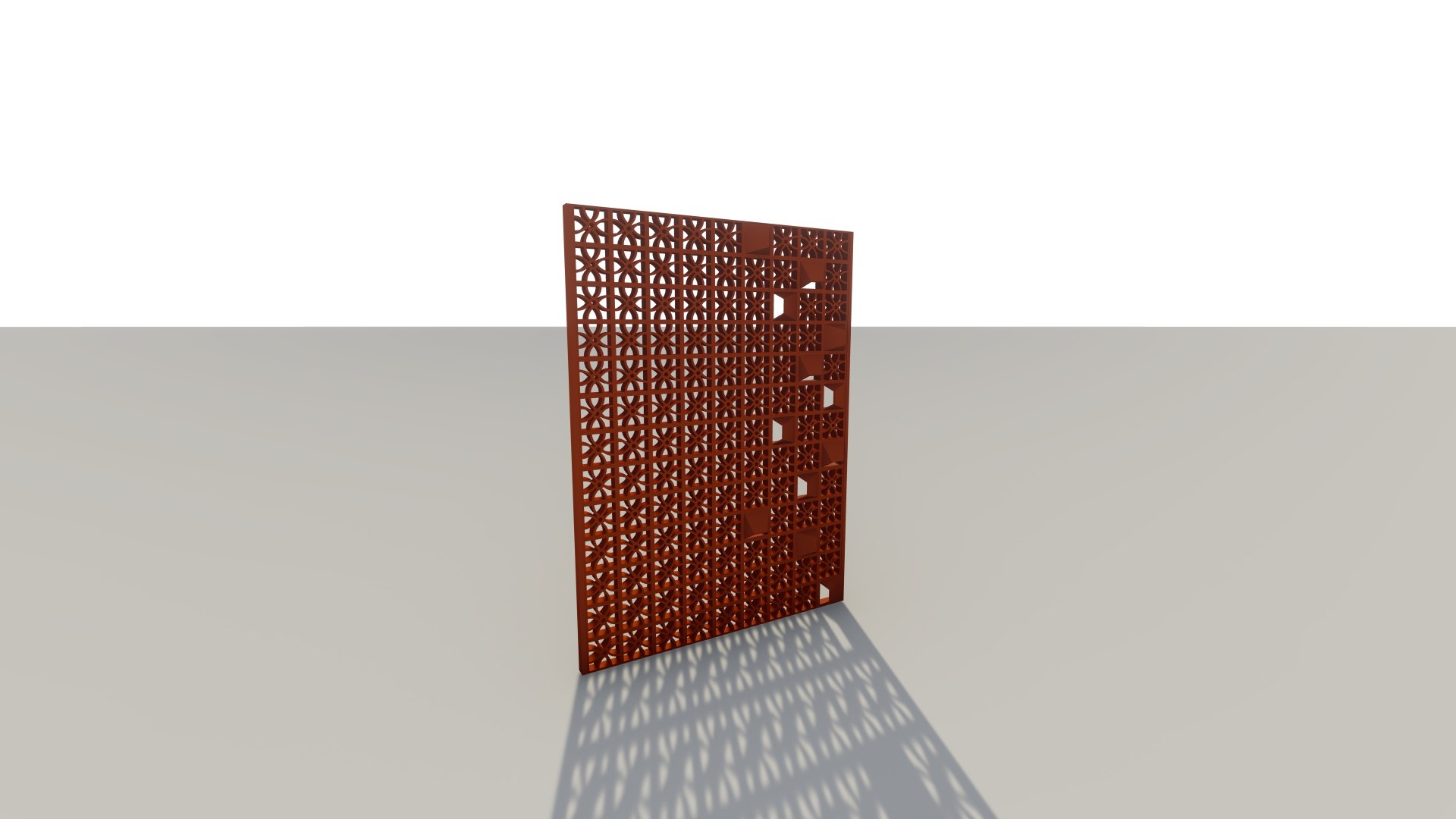3D Terracota Jali Screen Model - TurboSquid 2127268