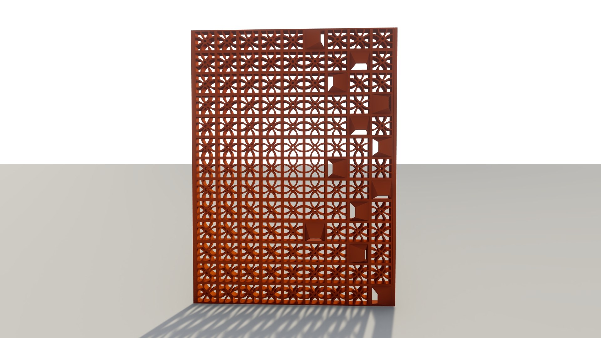 3D Terracota Jali Screen Model - TurboSquid 2127268