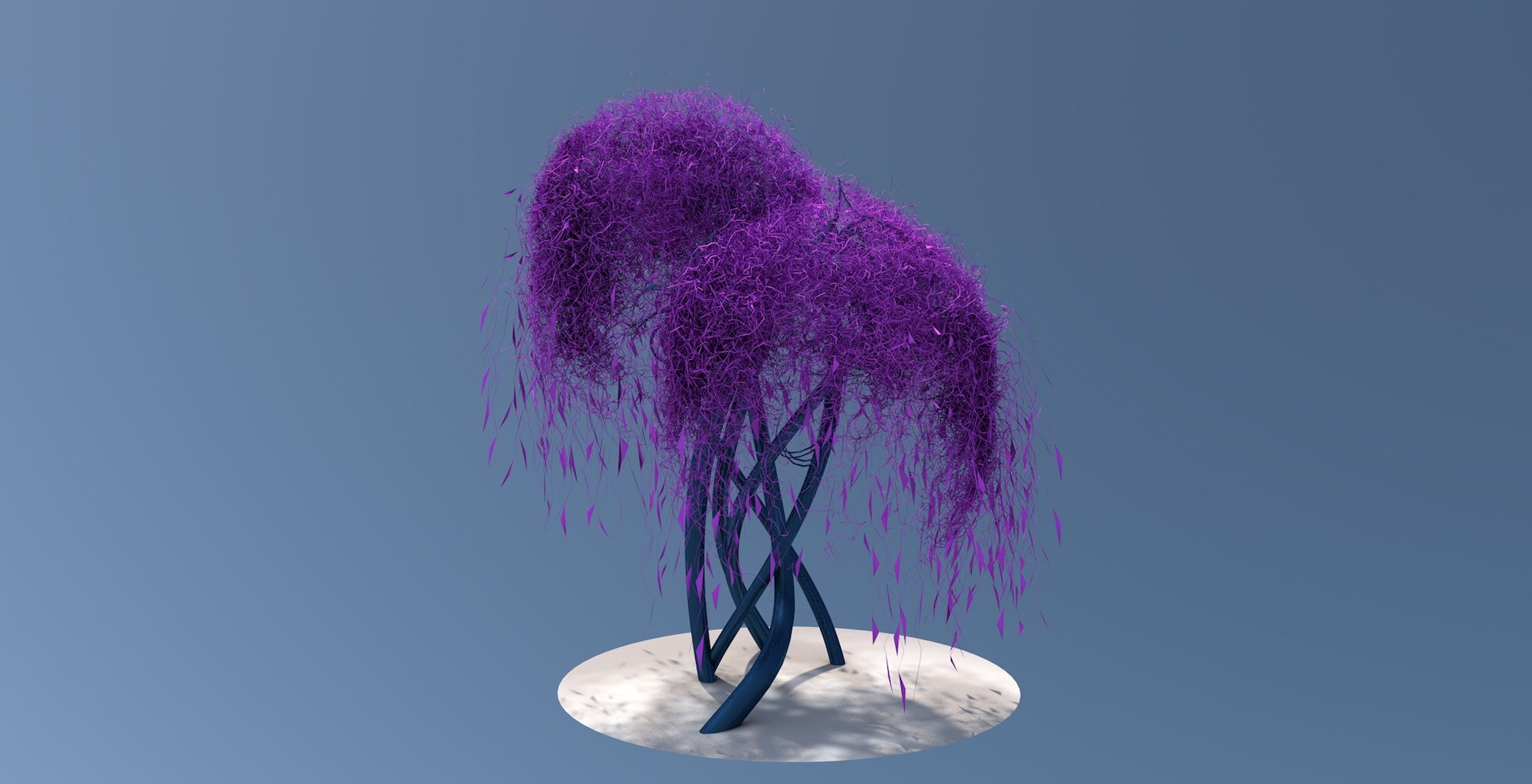 Alien Tree Sci-fi Space Environment 3D Model - TurboSquid 1566636