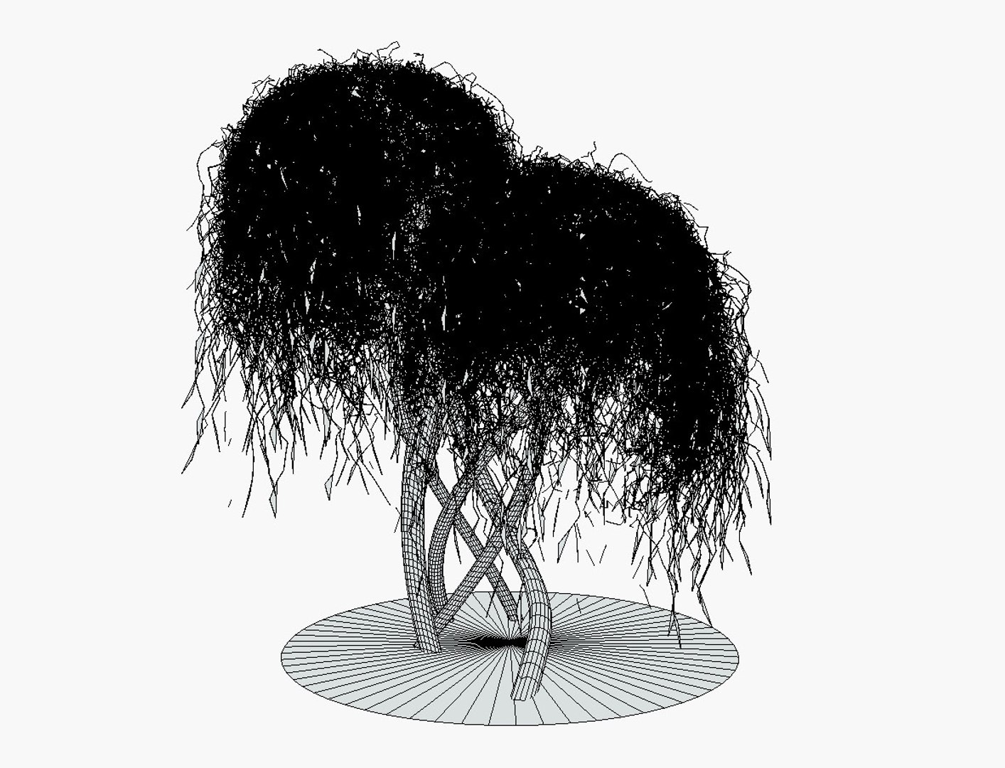 Alien Tree Sci-fi Space Environment 3D Model - TurboSquid 1566636