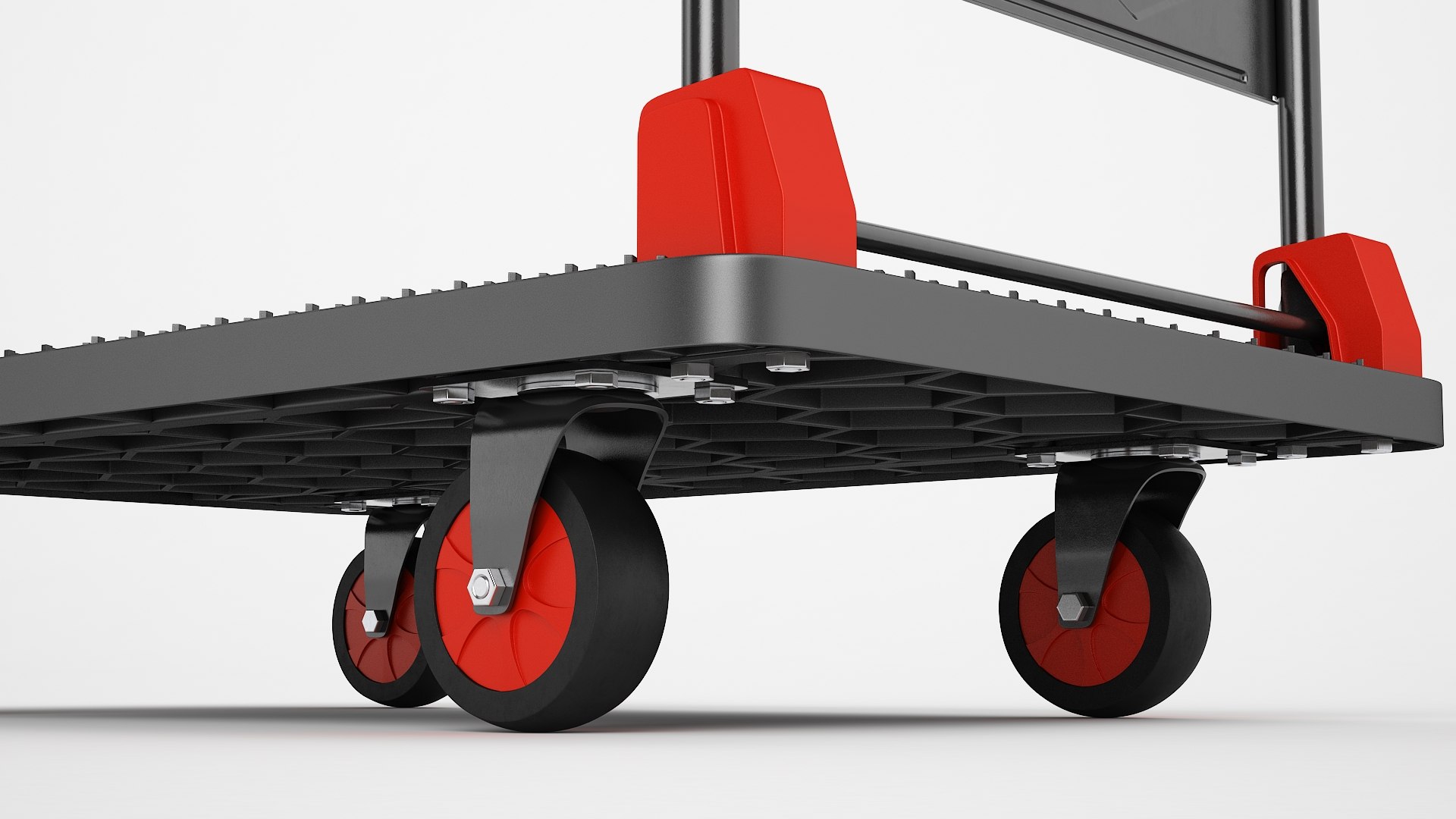 3D Platform Truck Push Cart Dolly 01 Model - TurboSquid 2211475