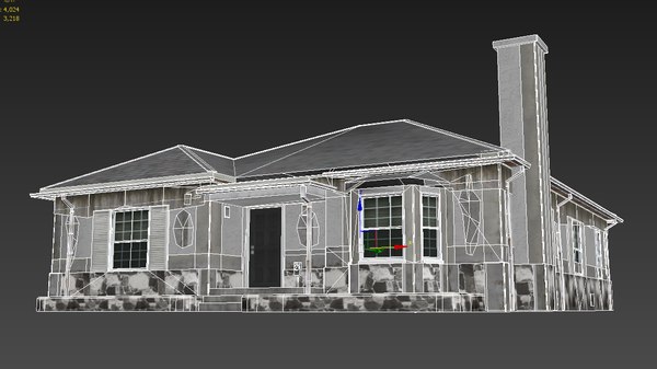 3D modern building white - TurboSquid 1625872
