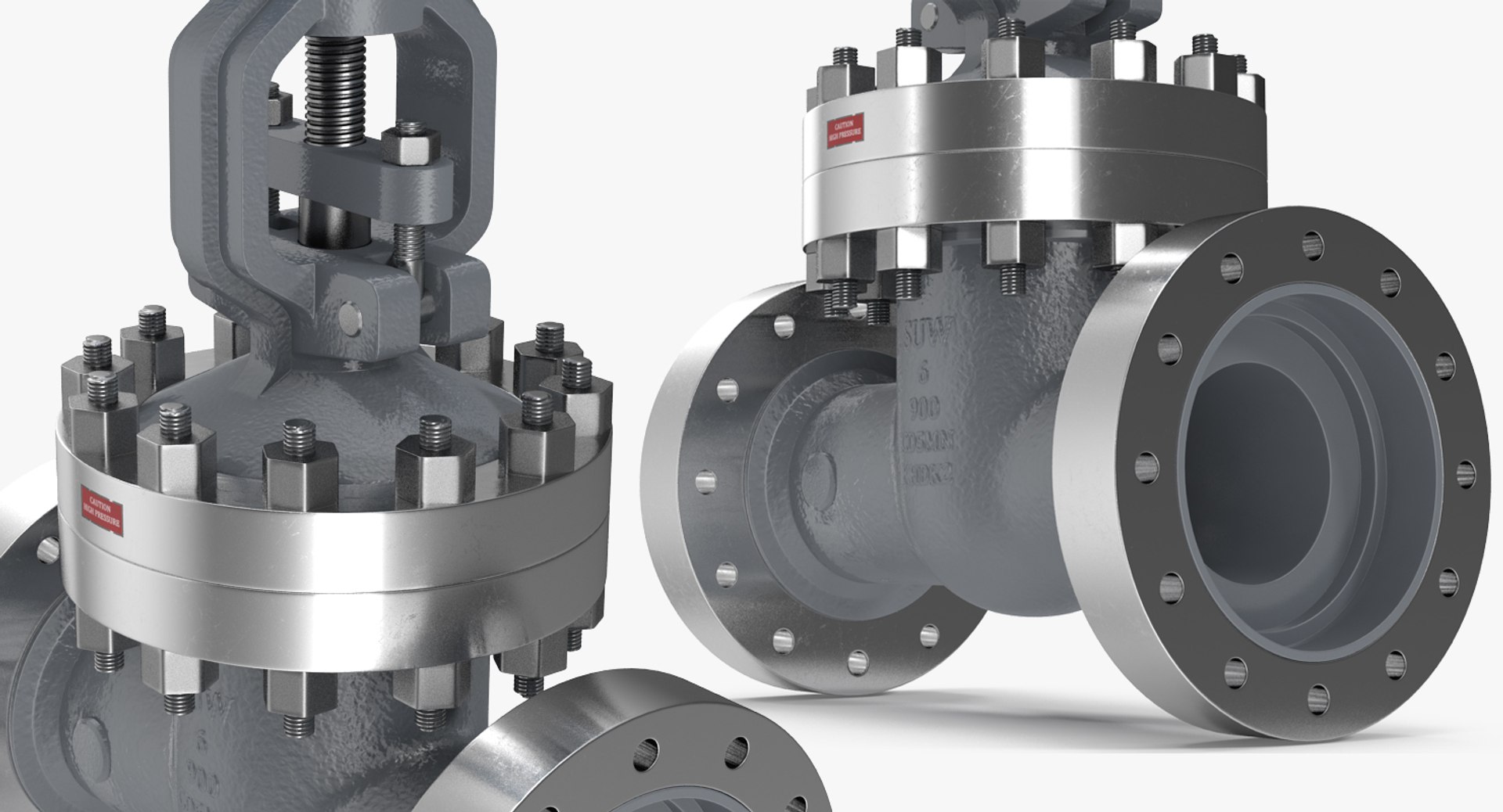 3D model stem resilient wedge gate valve - TurboSquid 1296715