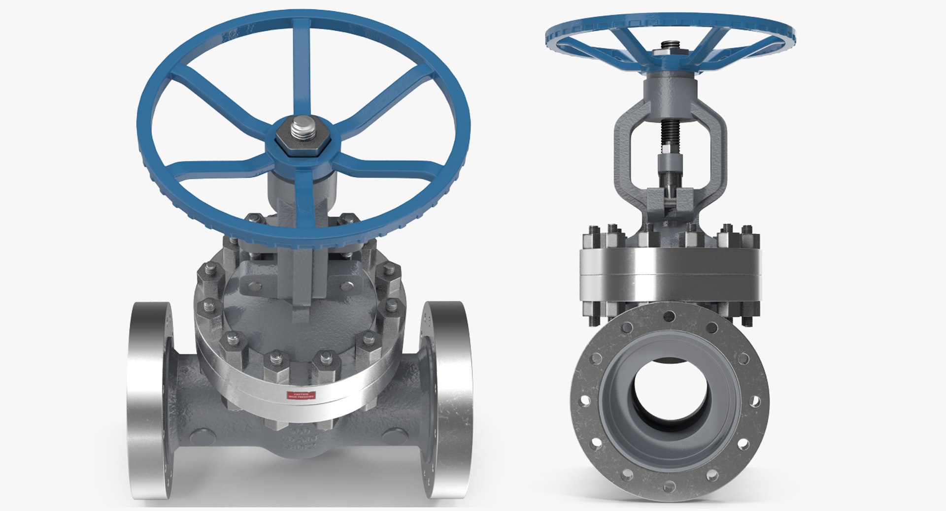 3D model stem resilient wedge gate valve - TurboSquid 1296715
