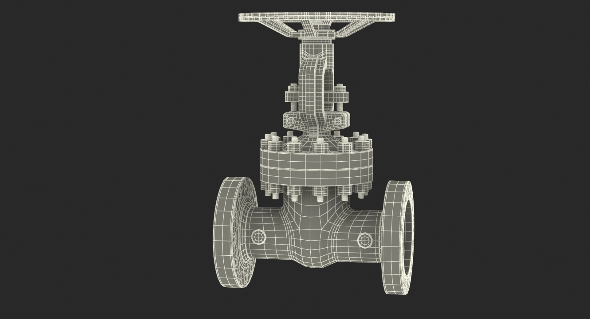 3D model stem resilient wedge gate valve - TurboSquid 1296715