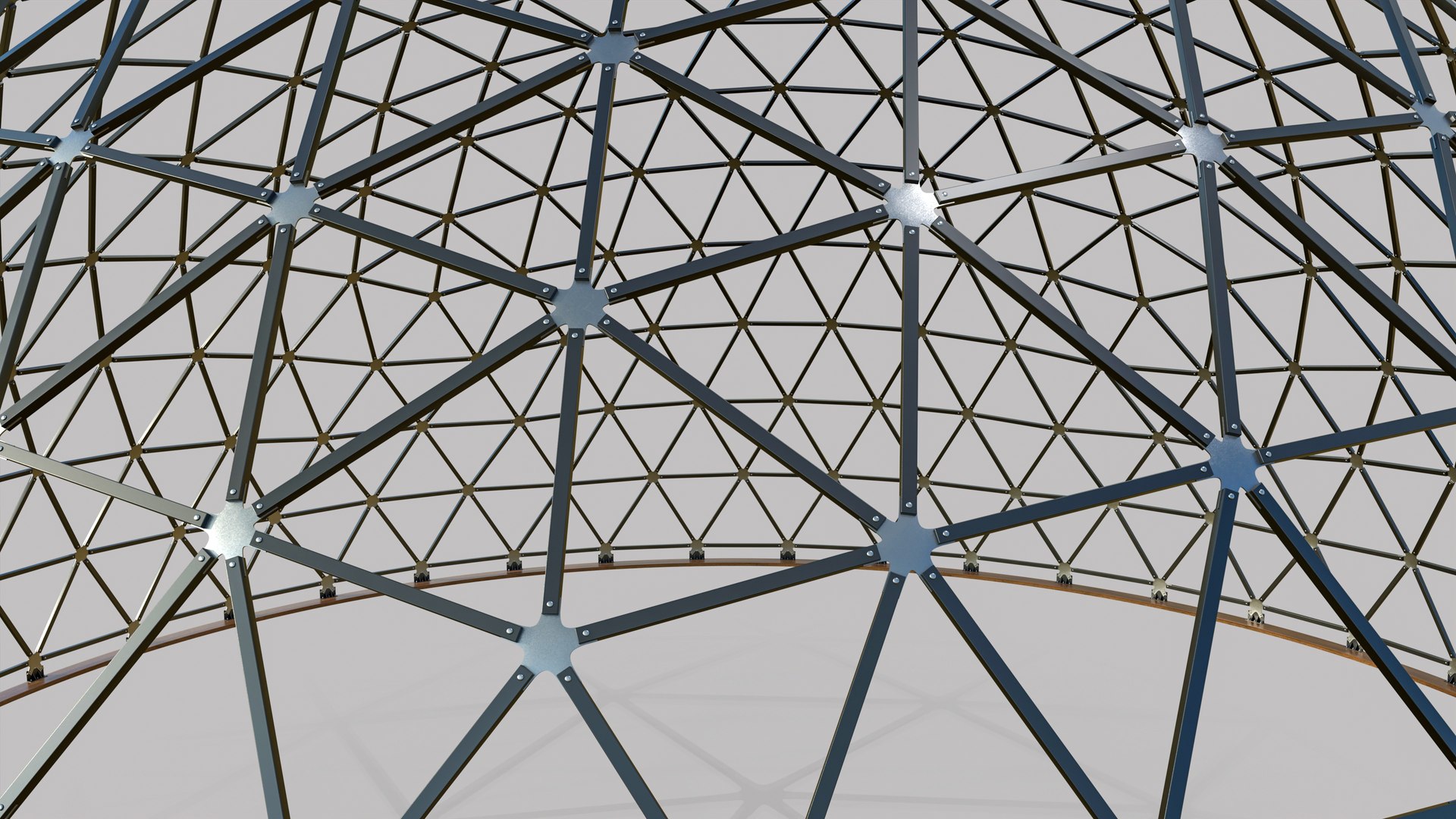 Geodesic Dome V6 Construction 3D Model - TurboSquid 2259394