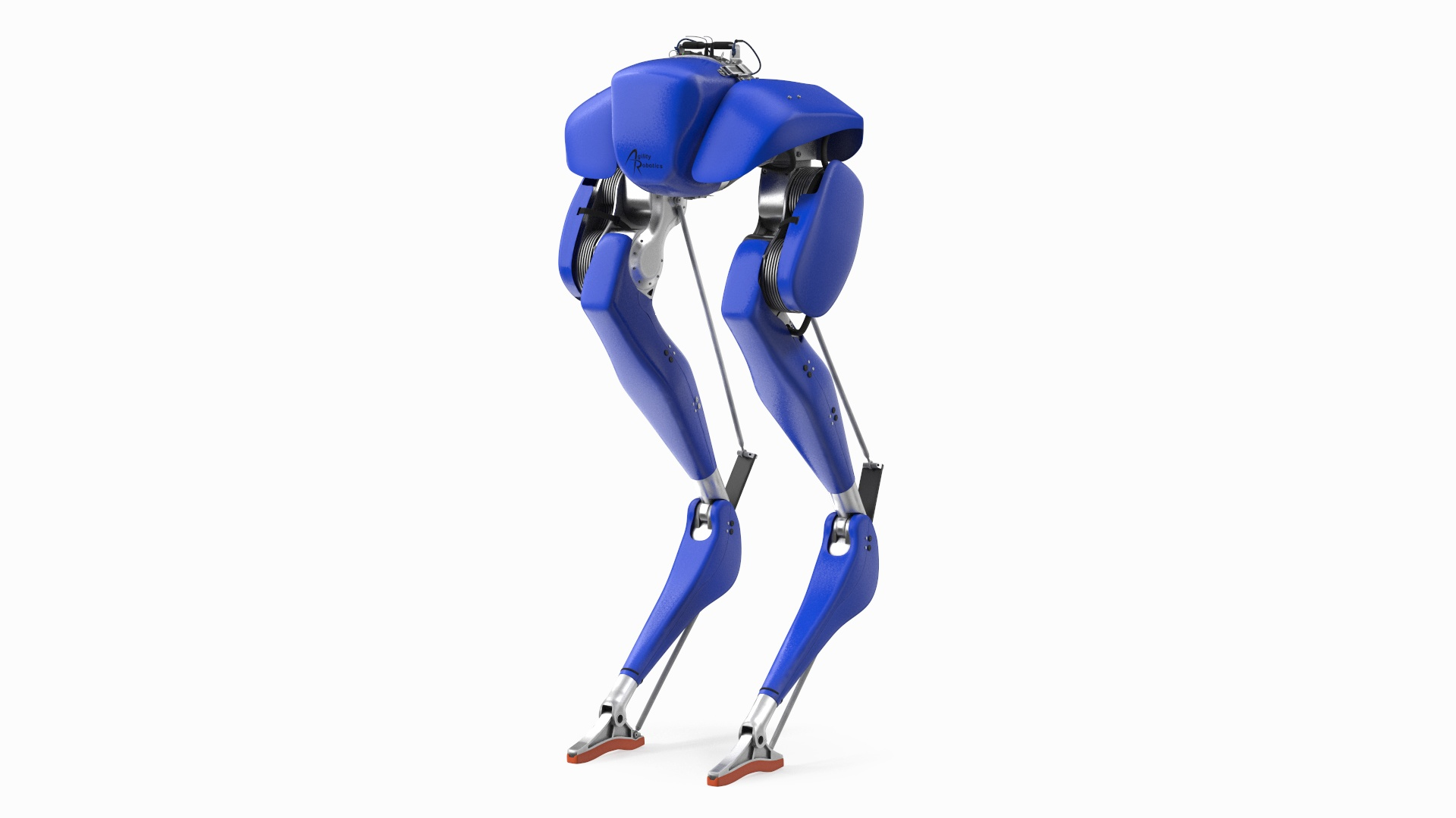 Two-legged Cassie Robot Blue 3D - TurboSquid 2197298