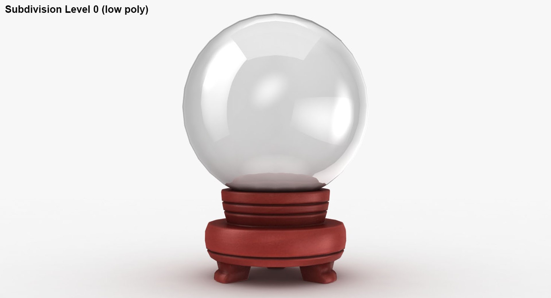 3D model crystal ball - TurboSquid 1363612