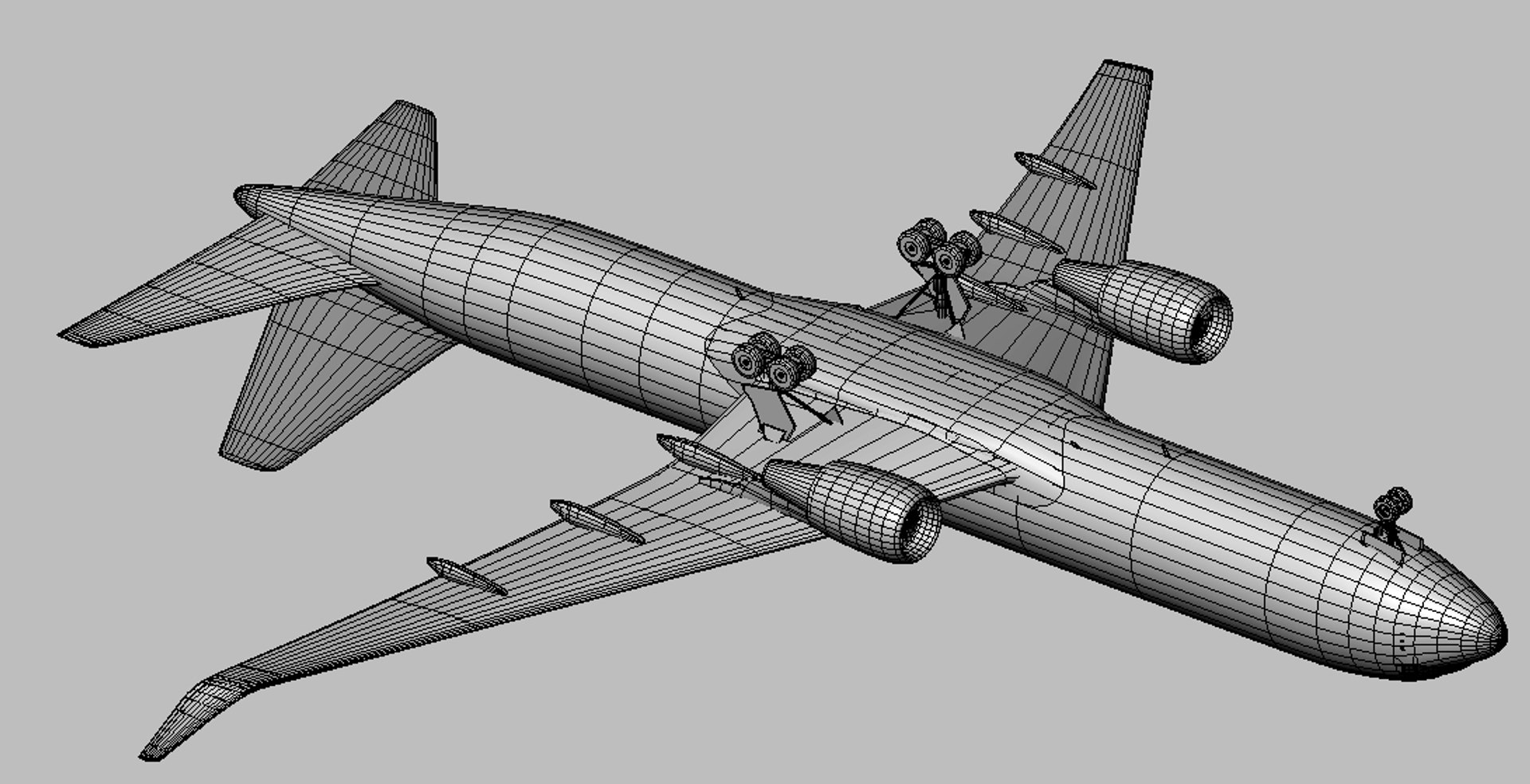 3d Model Boeing 767 300 Tui