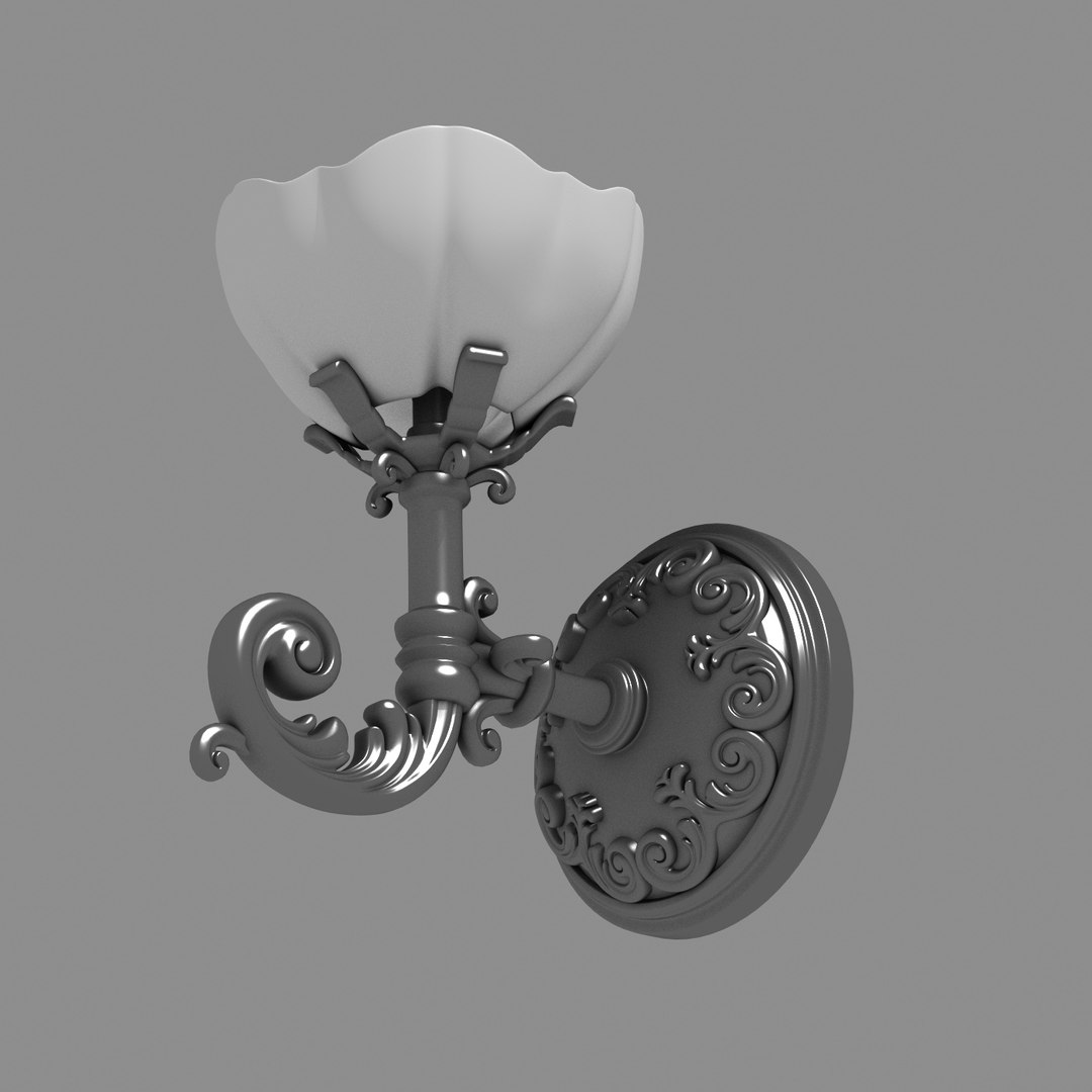 Wall Lamp 3D Model - TurboSquid 1342238
