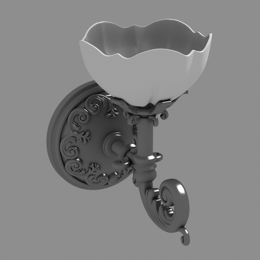 Wall Lamp 3D Model - TurboSquid 1342238