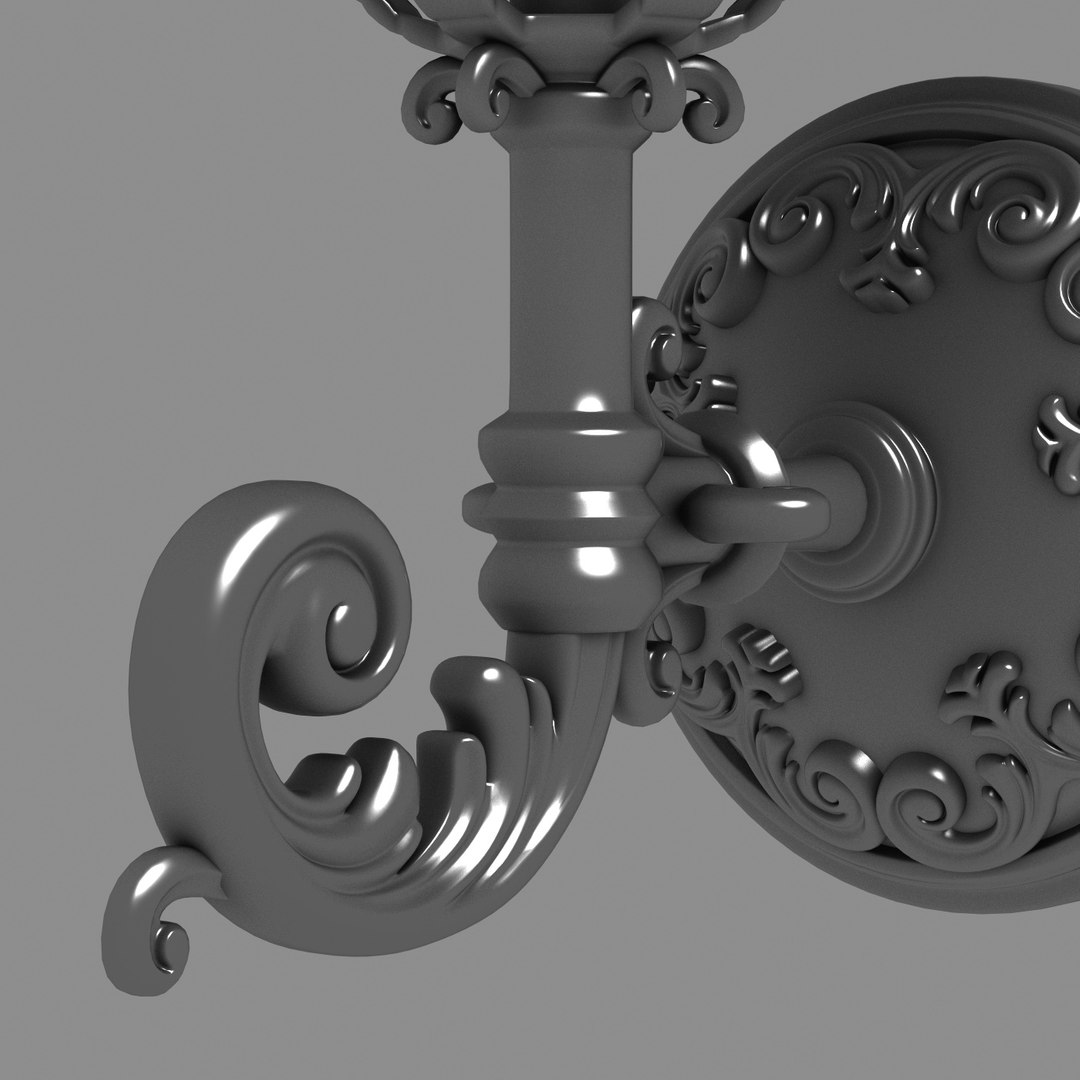 Wall Lamp 3D Model - TurboSquid 1342238