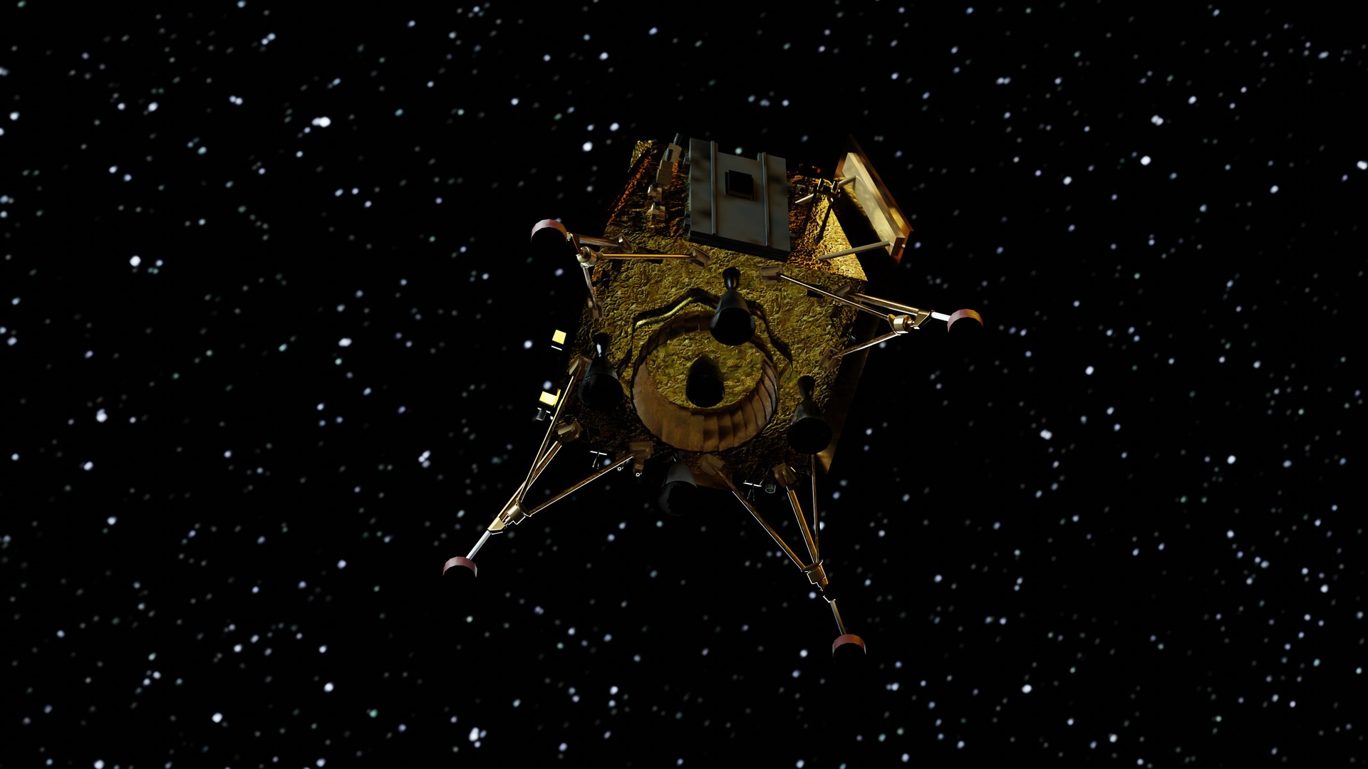 3D Chandrayan 3 Lander - Vikram - TurboSquid 2301254