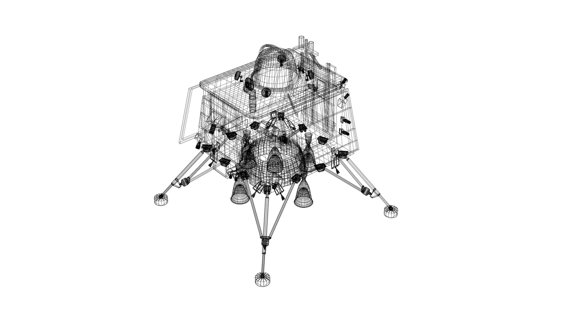 3D Chandrayan 3 Lander - Vikram - TurboSquid 2301254