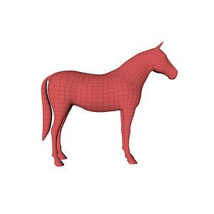domestic animals base mesh 3d c4d