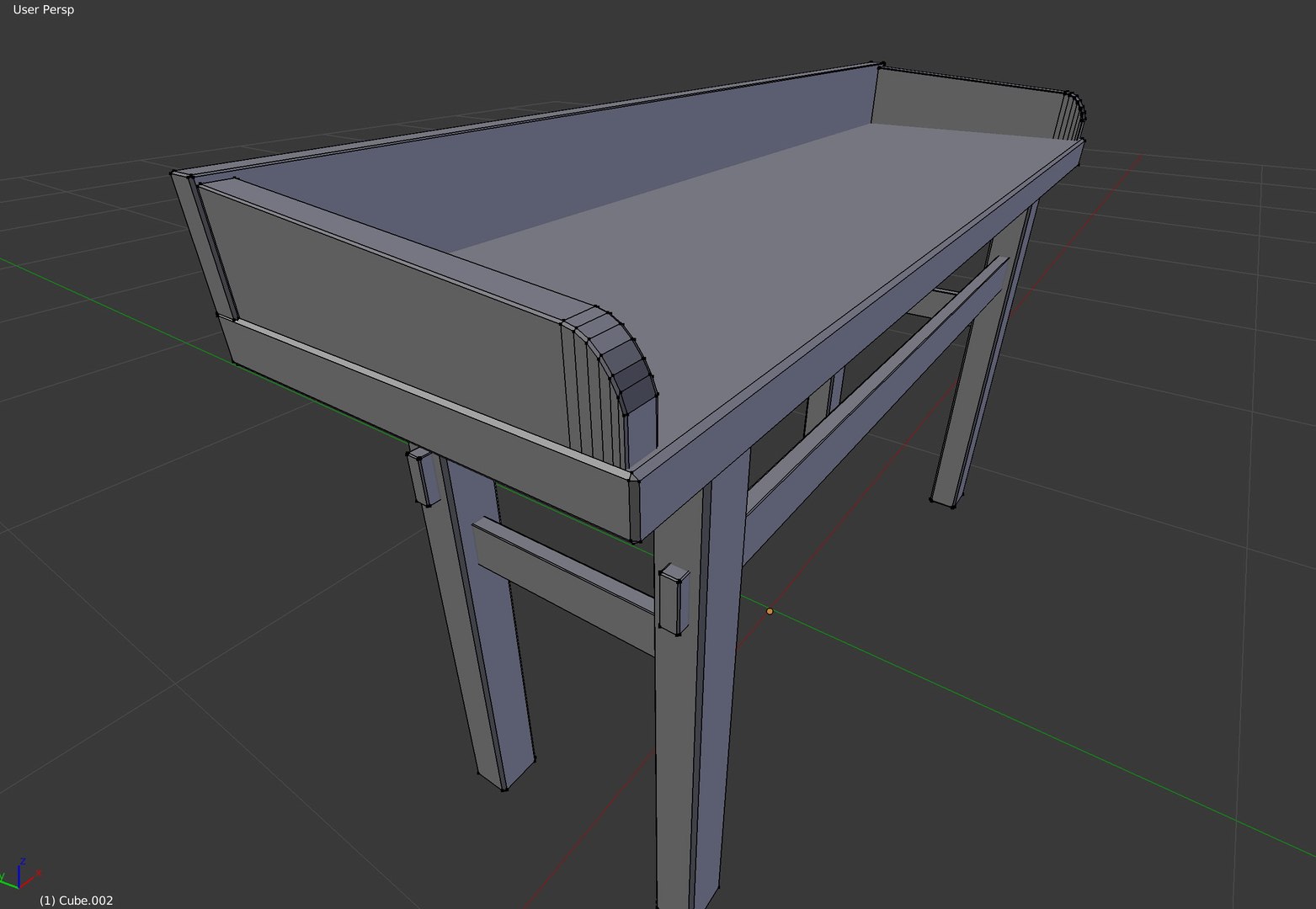 3D Set Table Shelf Model - TurboSquid 1506840