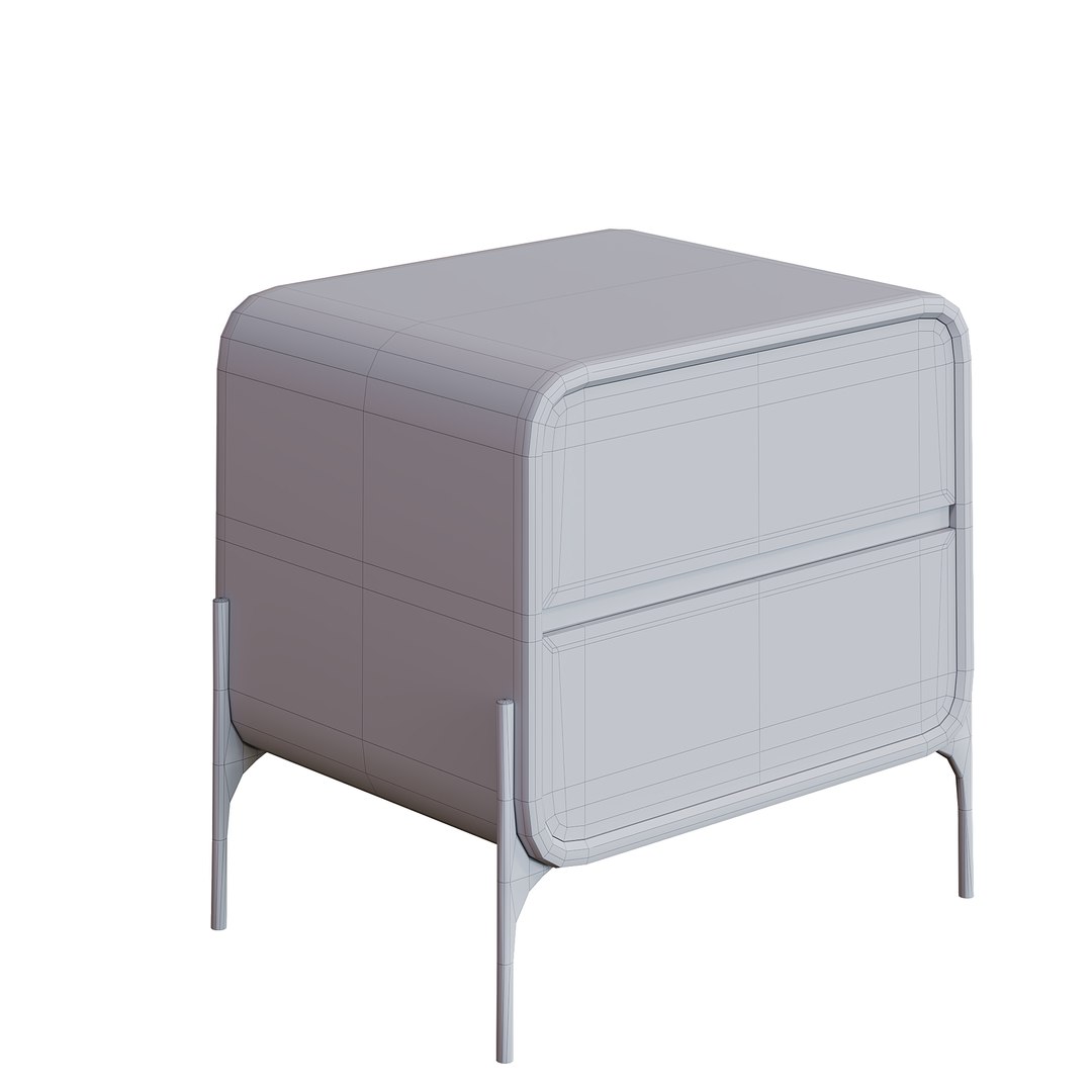 Bedside Table 3D Model - TurboSquid 2072044