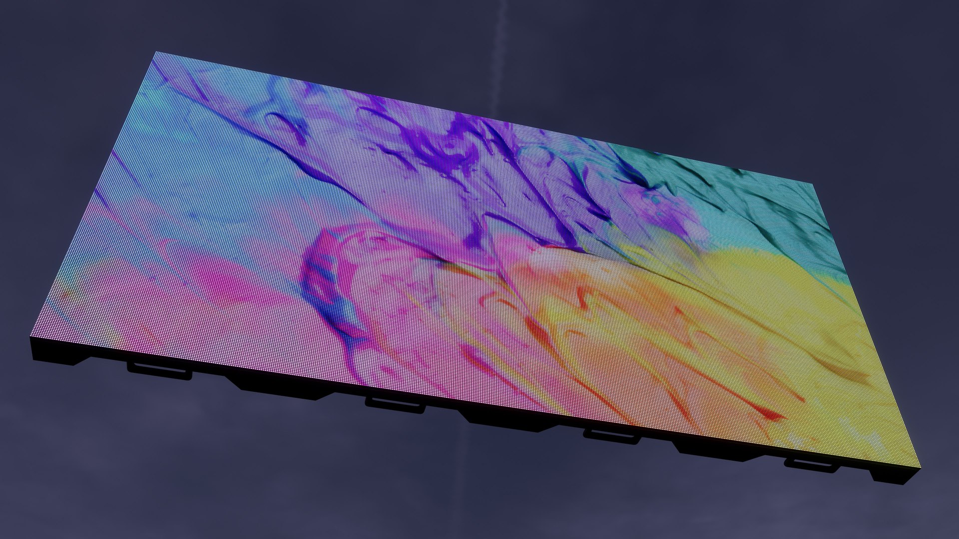 3D Led Screen Display Panel Monitor - TurboSquid 1988587