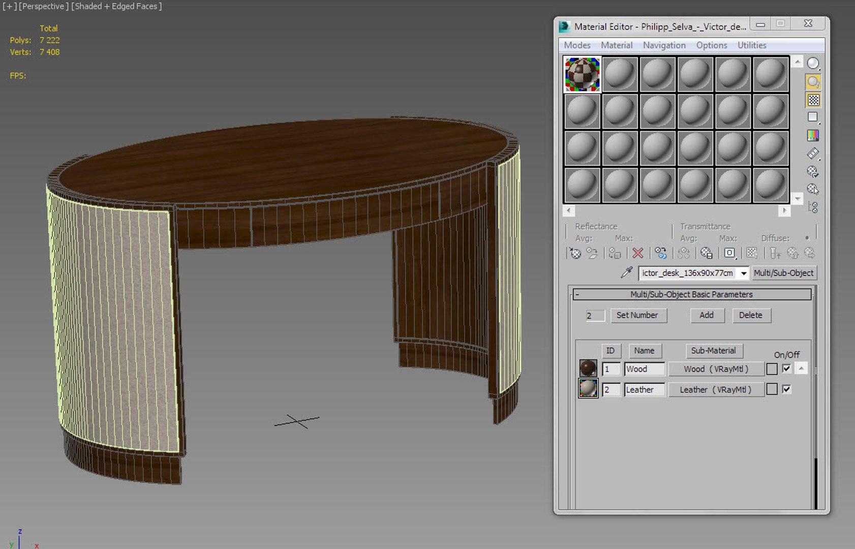 3d model philipp selva - victor