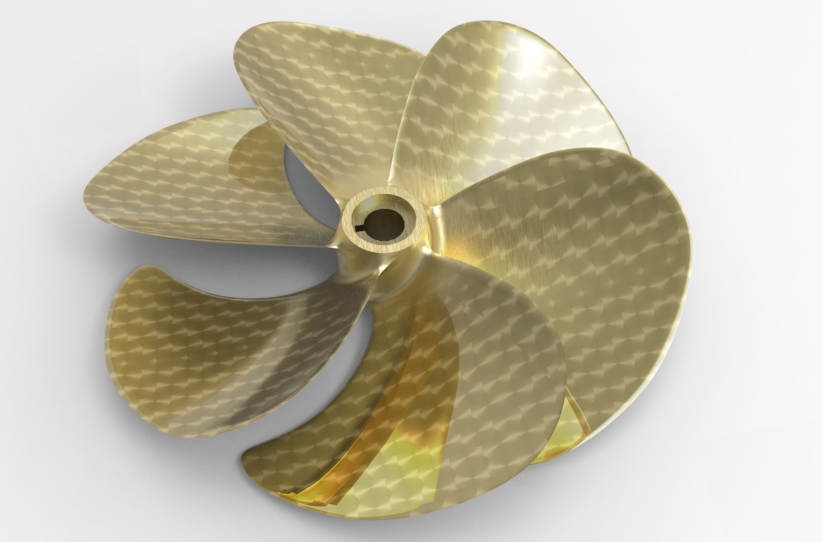 3D Model Ship Propeller - TurboSquid 2217644