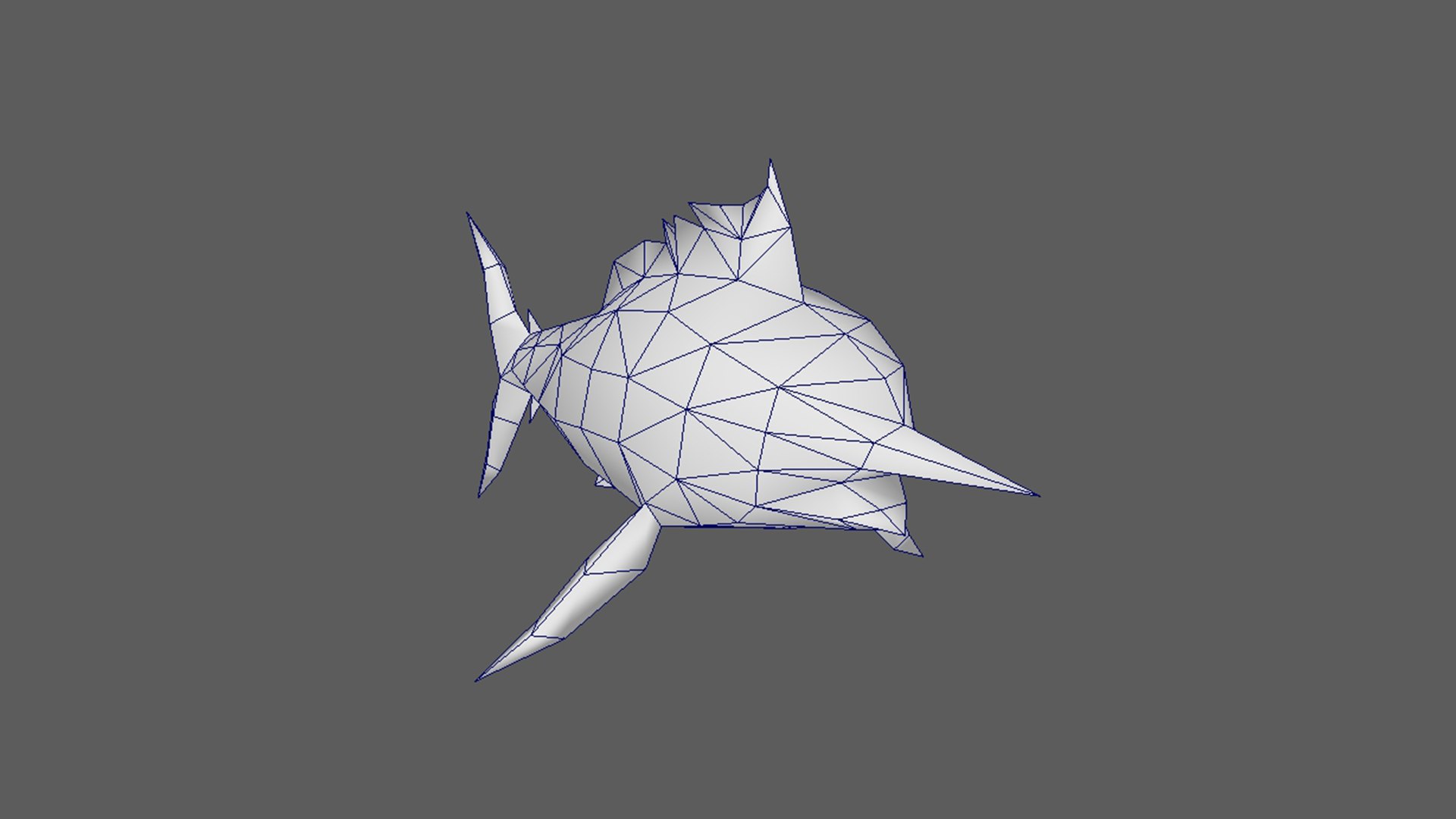 Swordfish Fish Model - TurboSquid 1710834