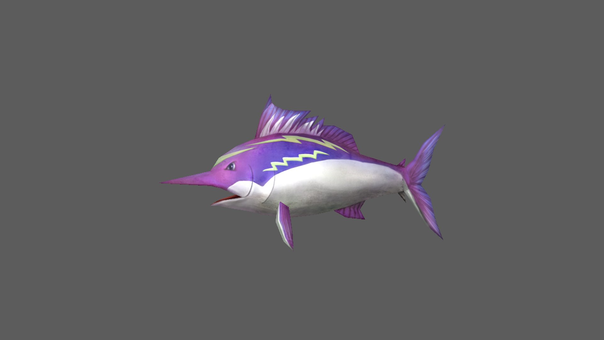 Swordfish Fish Model - TurboSquid 1710834