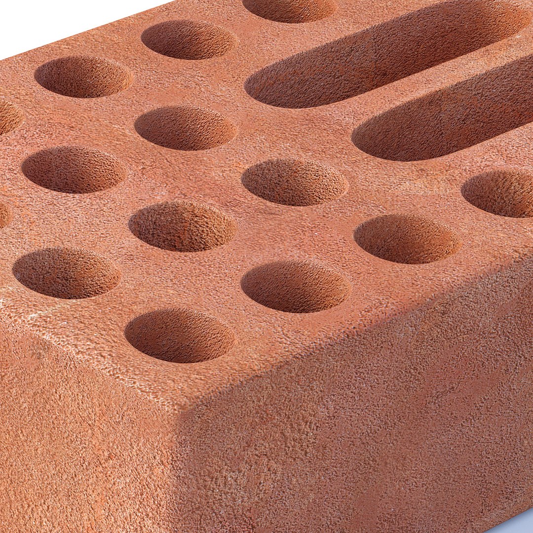 Perforated Brick 3ds Free