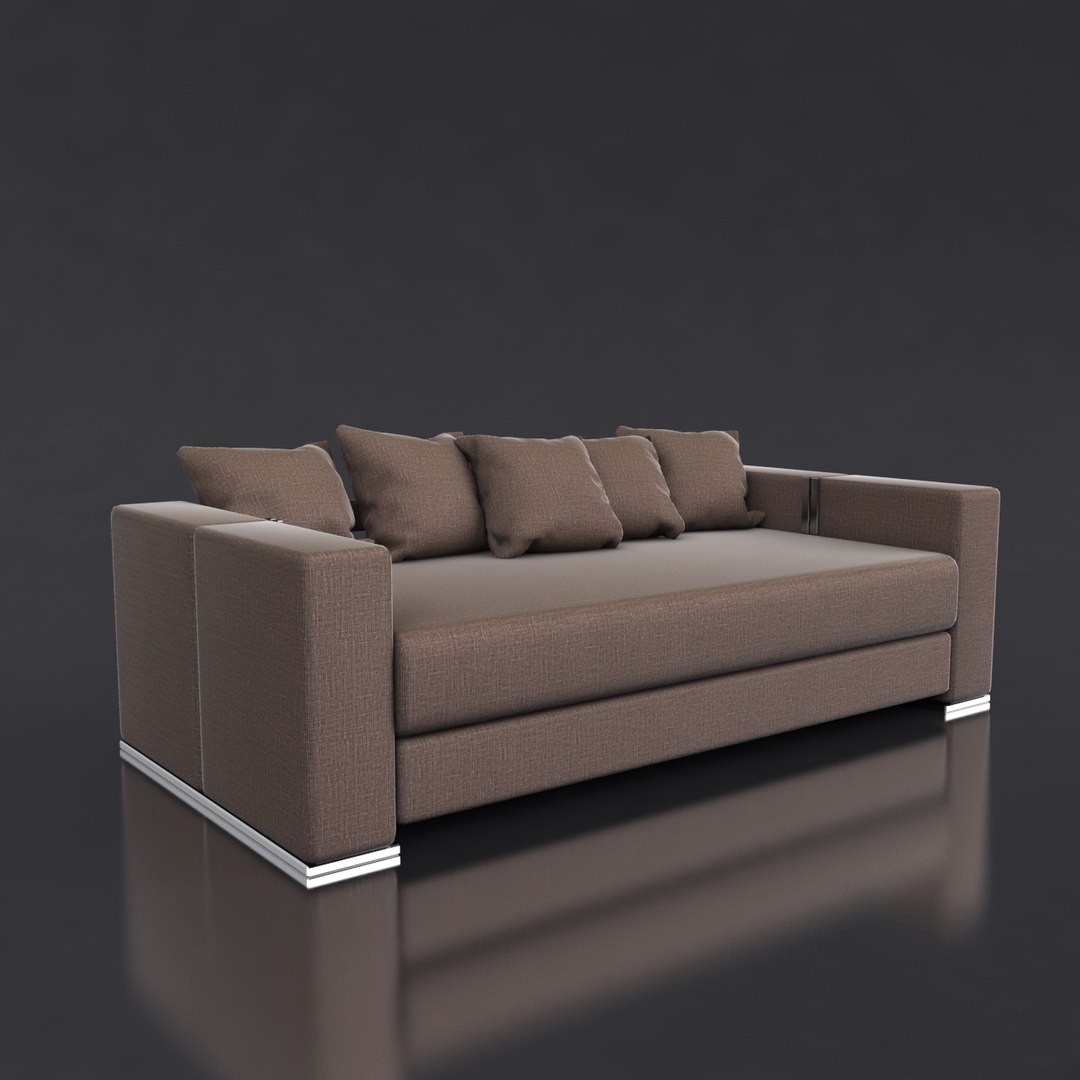3d Model Of Transforming Sofa